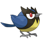 Pokemon sword and shield Rookidee Coloring Pages - XColorings.com