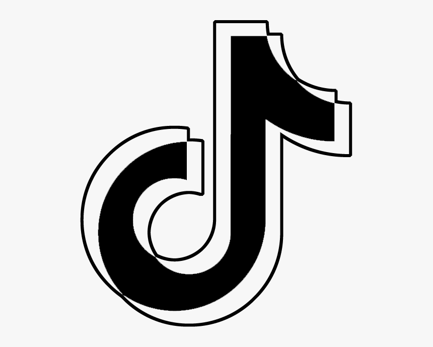 TikTok Sign Coloring Pages XColorings