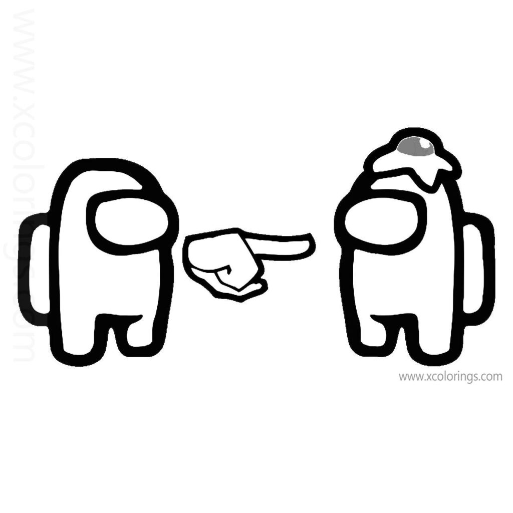 Among Us Characters Coloring Pages - XColorings.com