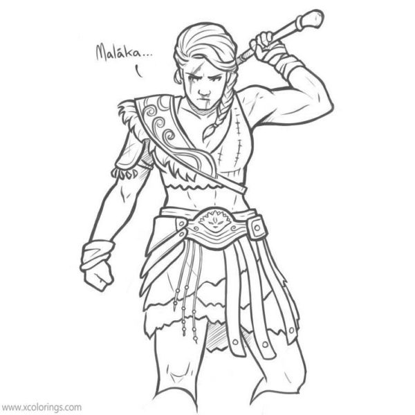 Assassin's Creed Coloring Pages Altair - XColorings.com