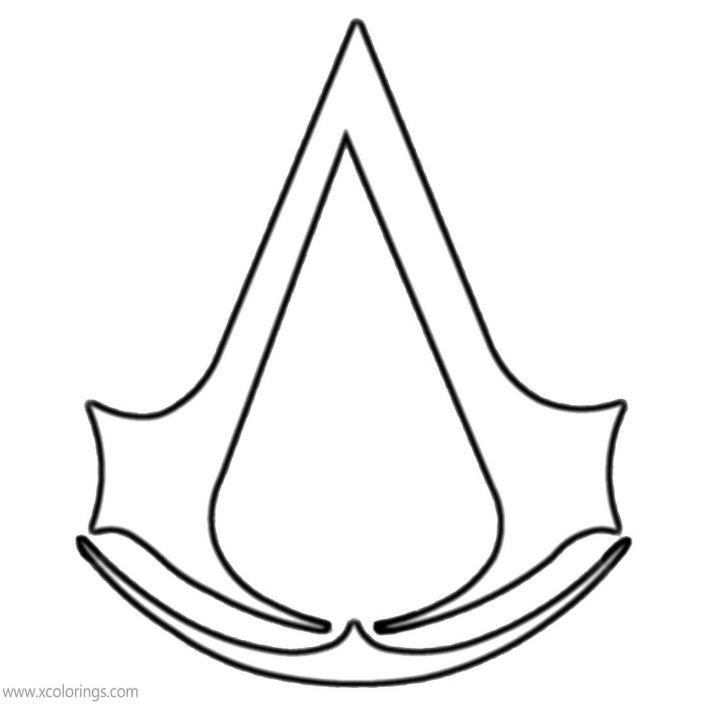 Assassin's Creed Coloring Pages Altair - XColorings.com