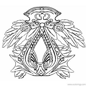 Assassin's Creed Coloring Pages Altair - XColorings.com