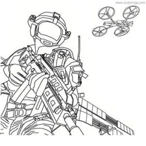 Call Of Duty Coloring Pages Juggernaut - XColorings.com