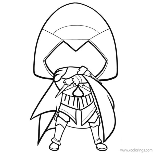 Assassin's Creed Coloring Pages Altair - XColorings.com
