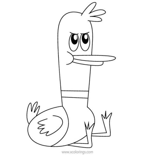 Chuck's Choice Coloring Pages Norm McFarlane - XColorings.com