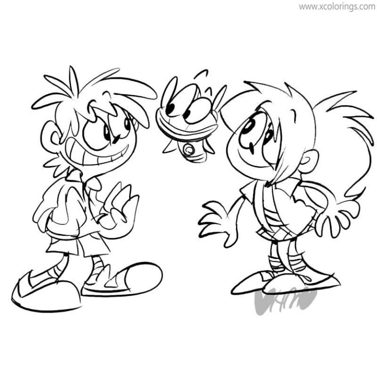 Chuck's Choice Coloring Pages Norm McFarlane - XColorings.com