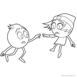 Jailbreak from Emoji Movie Coloring Pages - XColorings.com