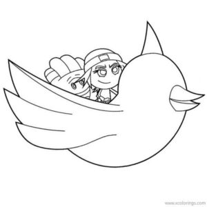 Emoji Movie Jailbreak Coloring Sheets - XColorings.com