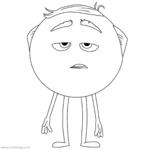 Emoji Movie Coloring Pages Emojis - XColorings.com
