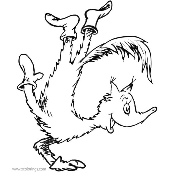 Fox In Socks Coloring Pages Printable XColorings