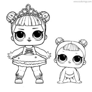 LOL Baby Coloring Pages LIL Instagold - XColorings.com
