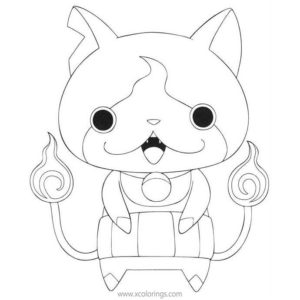 Yo-Kai Watch Coloring Pages Signibble - XColorings.com