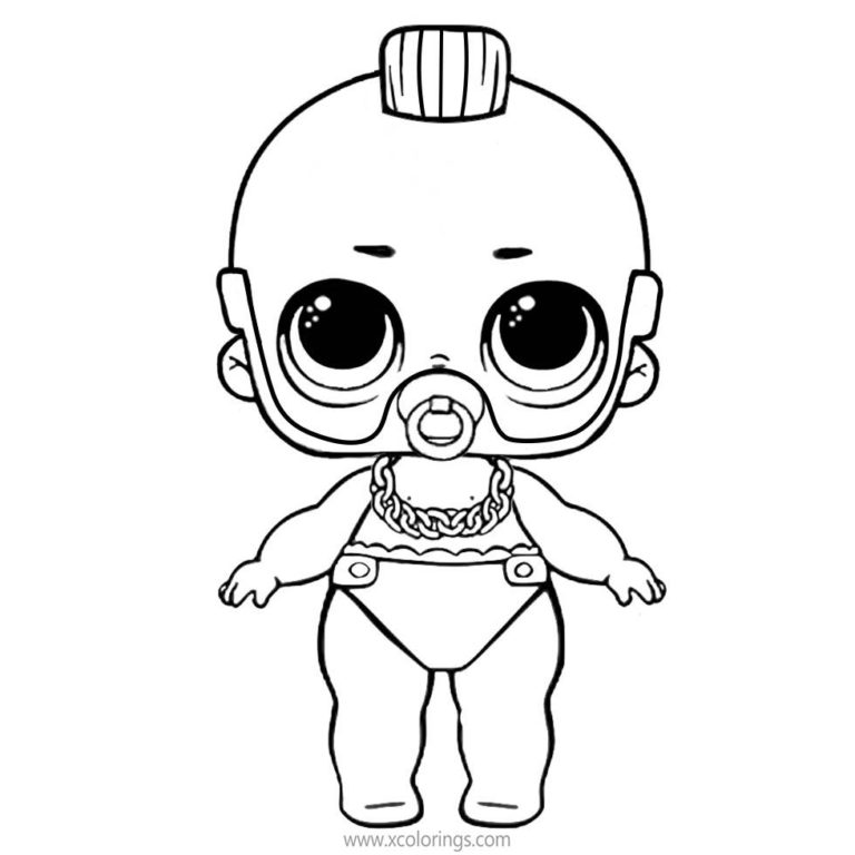 Free LOL Baby Coloring Pages - XColorings.com