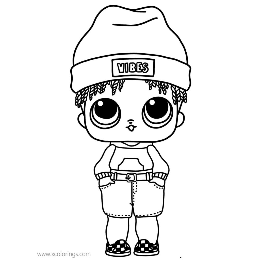 LOL Surprise Boys Coloring Pages Nightfall - XColorings.com