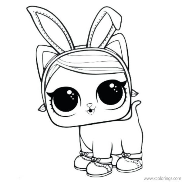 LOL Doll Pets Coloring Pages - XColorings.com