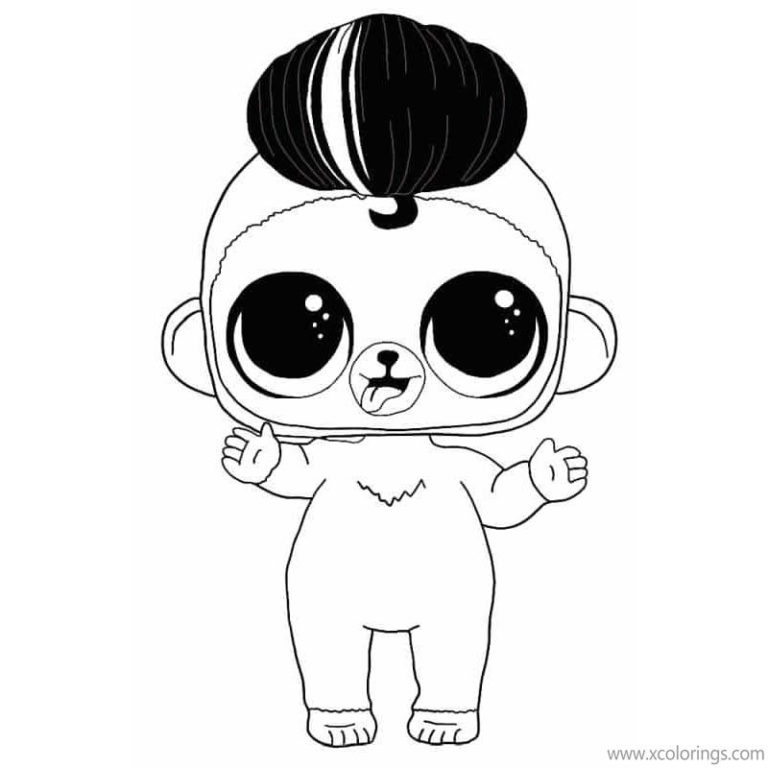 LOL Pets Coloring Pages and LoL Surprise Doll - XColorings.com