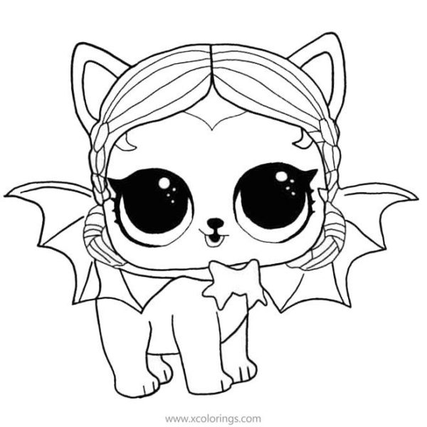 LOL Doll Pets Coloring Pages - XColorings.com