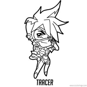 Overwatch Coloring Pages D VA the Tank - XColorings.com