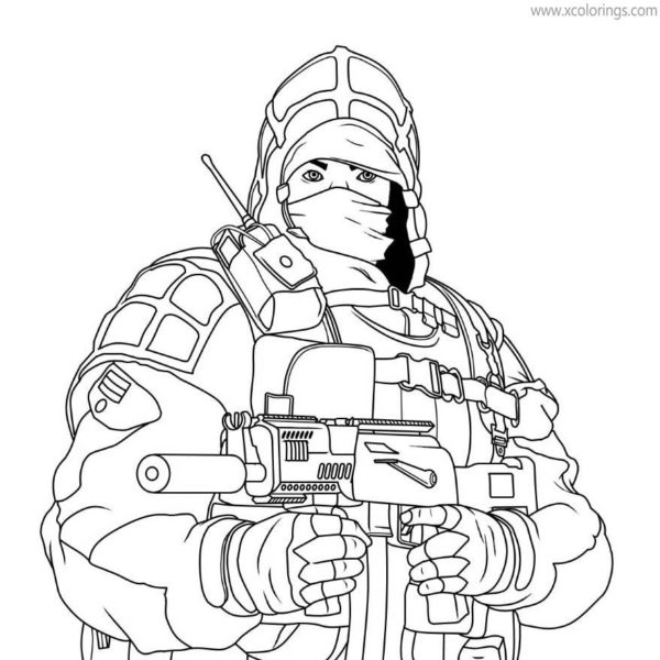 Rainbow Six Siege Coloring Pages Coloring Pages