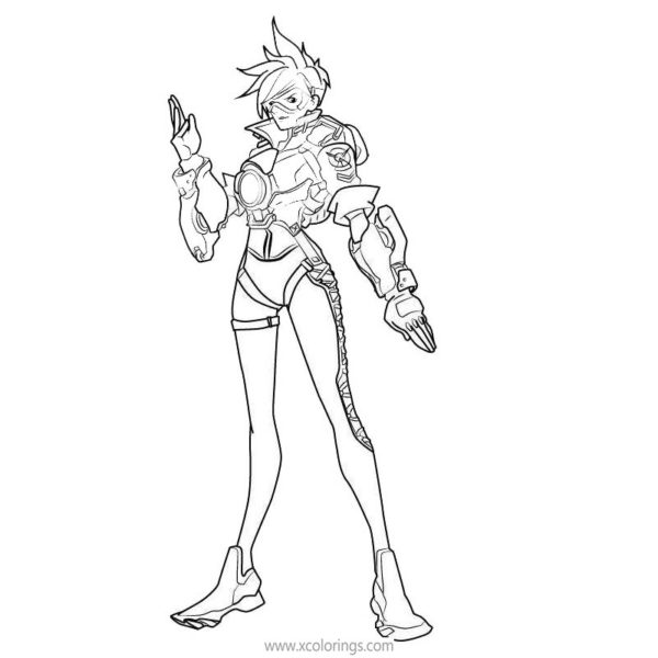 Bastion from Overwatch Coloring Pages - XColorings.com