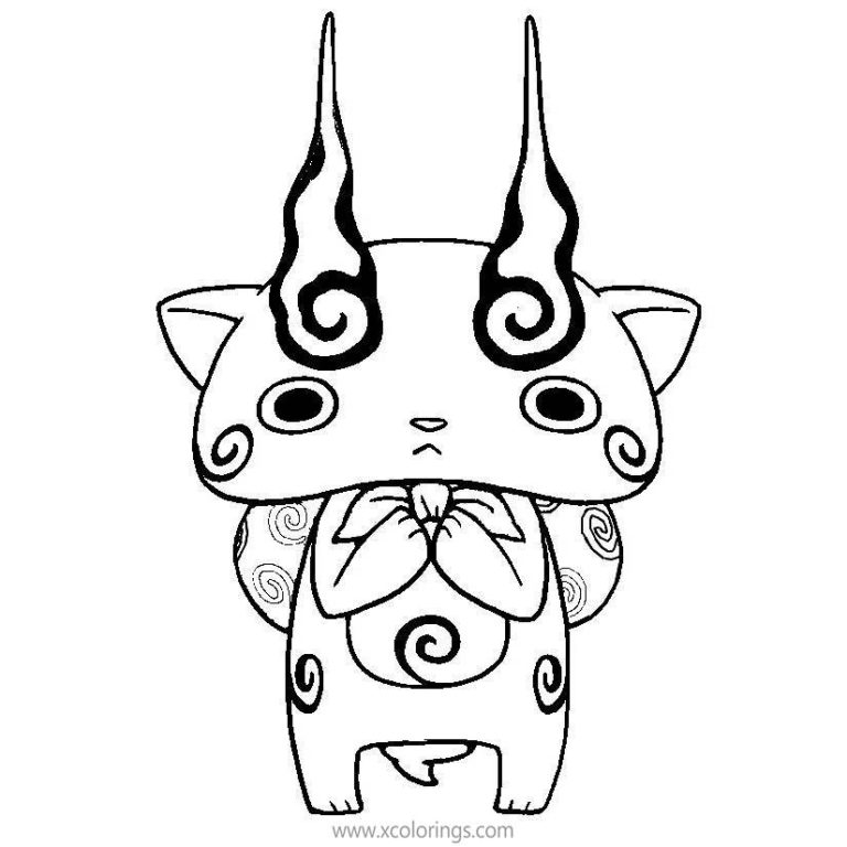 Yo-Kai Watch Coloring Pages - XColorings.com