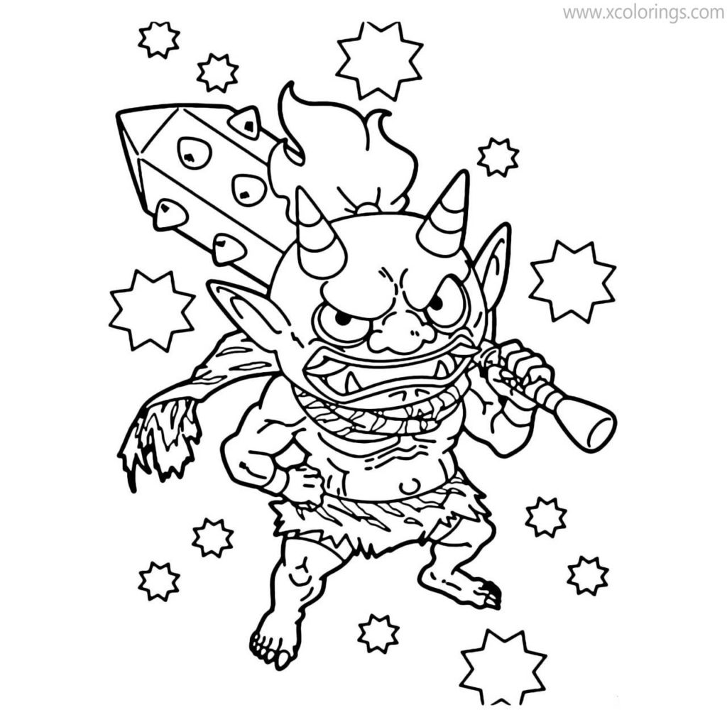 Yo-Kai Watch Coloring Pages - XColorings.com
