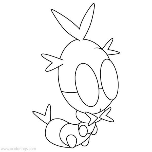 Pokemon Sirfetch'd Coloring Pages - XColorings.com