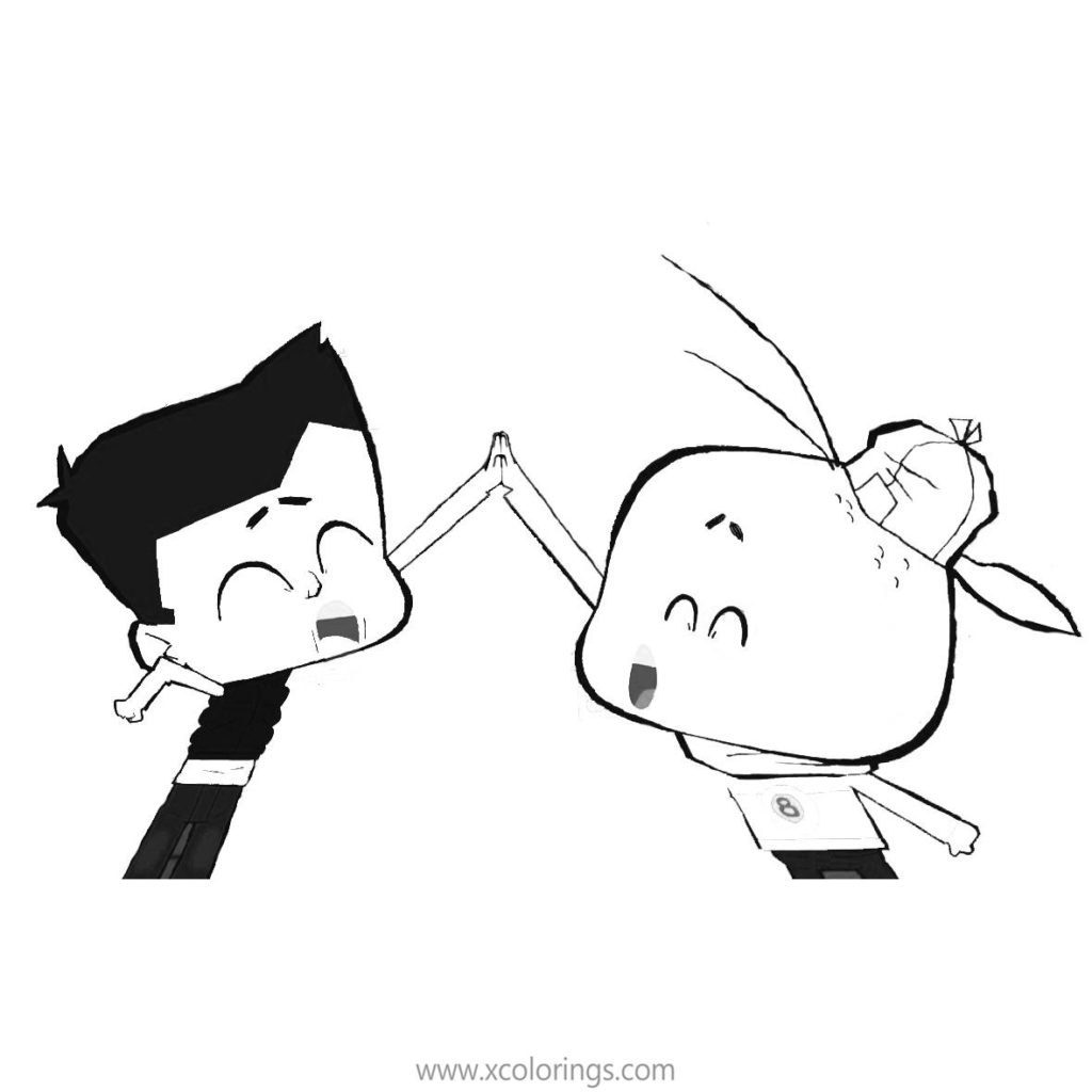 Boyster Coloring Pages Rafik - XColorings.com