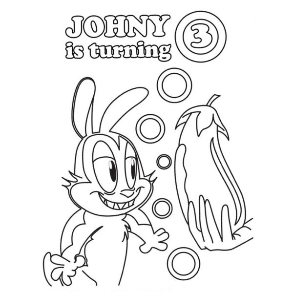 Bunnicula Coloring Pages Outline - XColorings.com