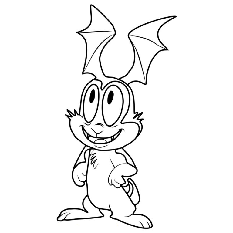 Bunnicula Coloring Pages Mina - XColorings.com