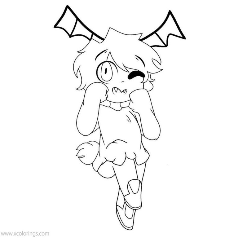 Bunnicula Coloring Pages Outline - XColorings.com