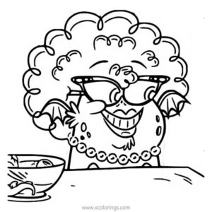 Bunsen Is The Beast Coloring Pages Bunsen Monster - XColorings.com