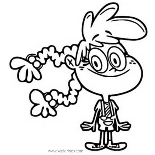 Darcy from Bunsen Is The Beast Coloring Pages - XColorings.com