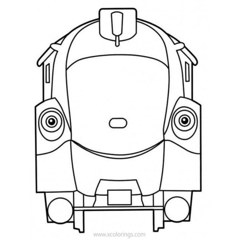 Chuggington Emery Coloring Pages - XColorings.com