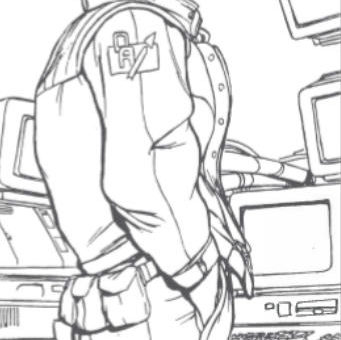 Cyberpunk Coloring Pages IEC Dragoon - XColorings.com