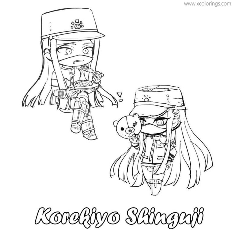 Kaede Coloring Page Coloring Pages