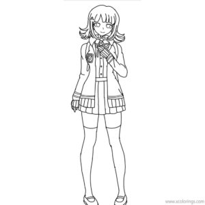 Danganronpa Nagito Coloring Pages - XColorings.com