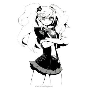 Danganronpa Coloring Pages Monokuma by elgranL on DeviantArt ...