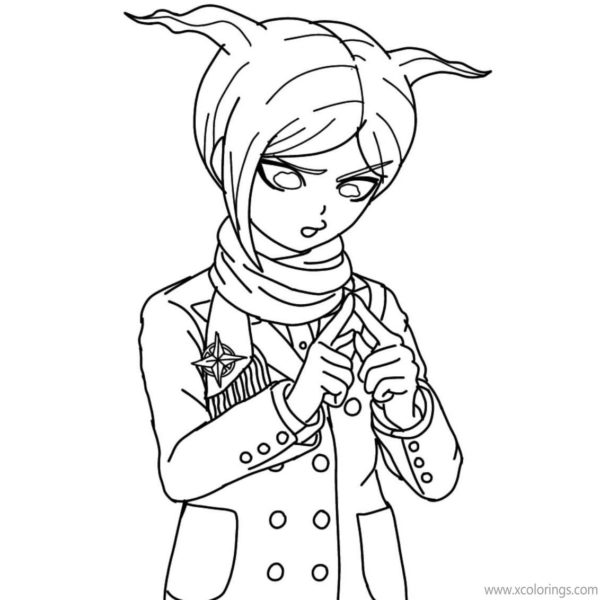 Danganronpa Nagito Coloring Pages - XColorings.com