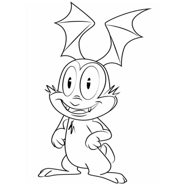 Happy Bunnicula Coloring Pages - XColorings.com