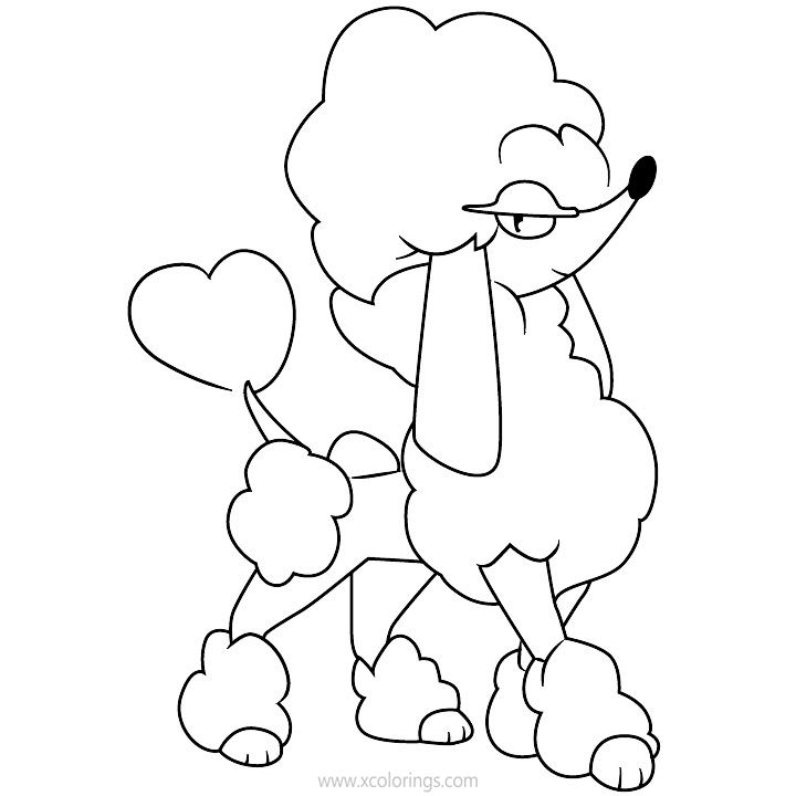Pokemon Raboot Coloring Pages - XColorings.com