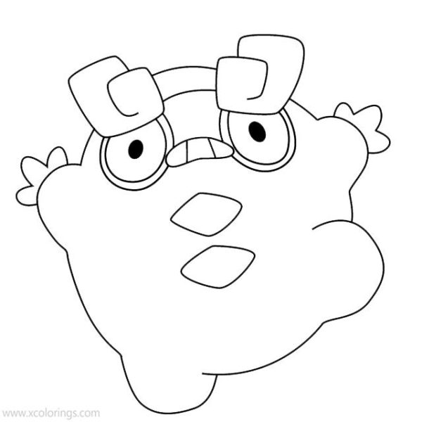 Pokemon Raboot Coloring Pages - XColorings.com