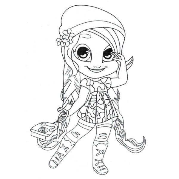 Hairdorables Coloring Pages Boy and Girl - XColorings.com