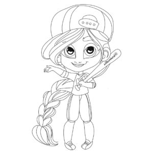 Hairdorables Coloring Pages Boy and Girl - XColorings.com