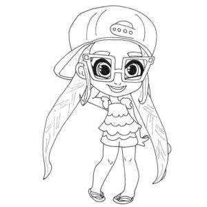 Hairdorables Coloring Pages Boy and Girl - XColorings.com