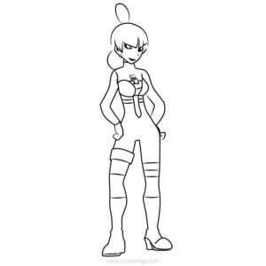 Zeraora Pokemon Coloring Pages - XColorings.com