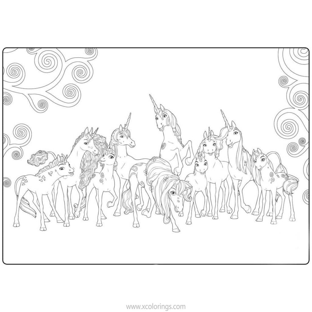 Mia And Me Coloring Pages Gargona - XColorings.com