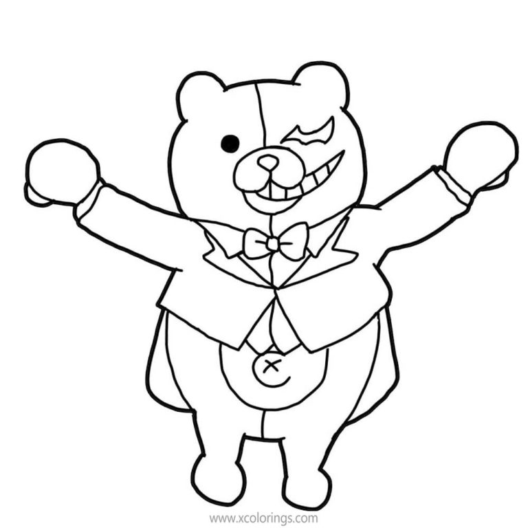 Mikan Tsumiki from Danganronpa Coloring Pages - XColorings.com