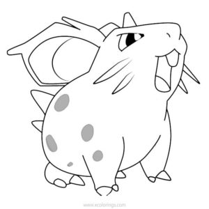 Pokemon Tyrantrum Coloring Pages - XColorings.com