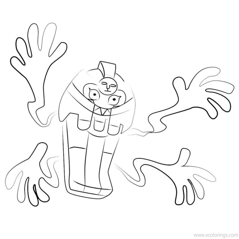 Slowpoke Pokemon Coloring Page Coloring Pages